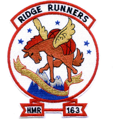 HMR-163 Helicopter Transport Squadron Patch | Squadron Patches | Marine ...