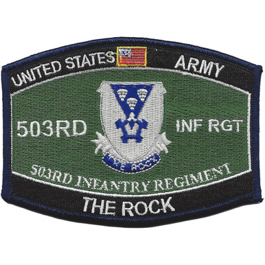 503rd Airborne Infantry Regiment Military Occupational Specialty MOS ...