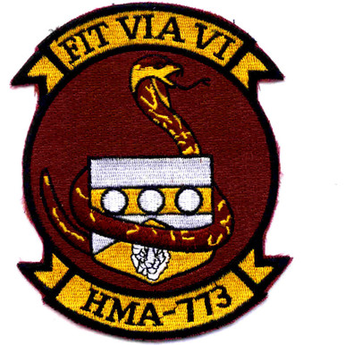HMA-773 Helicoper Attack Squadron Patch | Squadron Patches | Marine ...