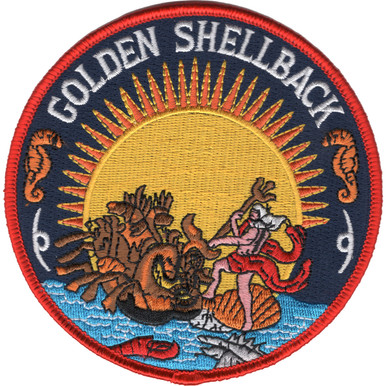 United States Navy Golden Shellback Patch | Popular Patch