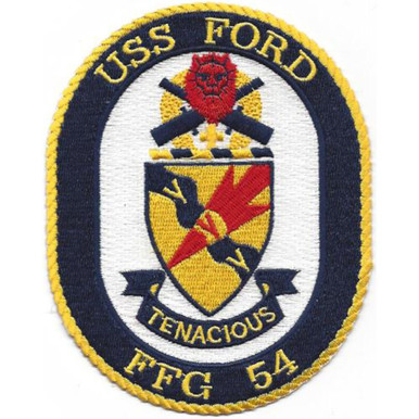 FFG-54 USS Ford Patch | Ship Patches | Navy | Popular Patch