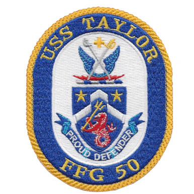 FFG-50 USS Taylor Patch | Ship Patches | Navy Patches | Popular Patch