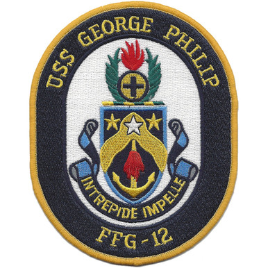 FFG-12 USS George Philip Patch | Ship Patches | Navy Patches | Popular ...