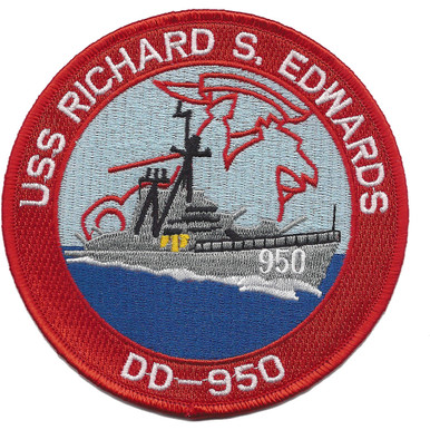 DD-950 USS Richard S Edwards Destroyer Patch - Version A | Destroyer ...