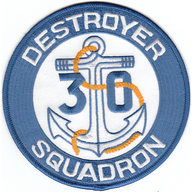 Desron 30 Patch Destroyer Squadron | Destroyer Patches | Navy Patches ...
