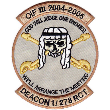 Deacon 1 278th Infantry Regimental Combat Team Patch | Regimental ...