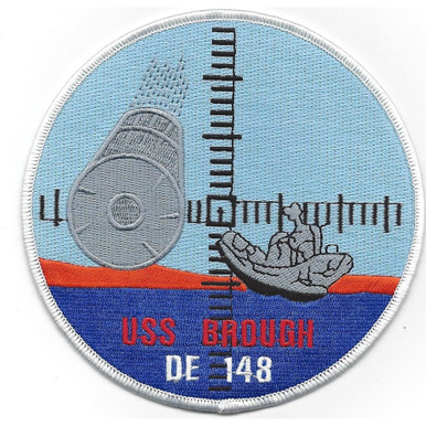 DE-148 USS Brough Destroyer Escort Ship Third Version Patch | Destroyer ...