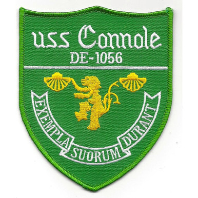 DE-1056 USS Connole Destroyer Escort Ship Patch | Destroyer Patches ...