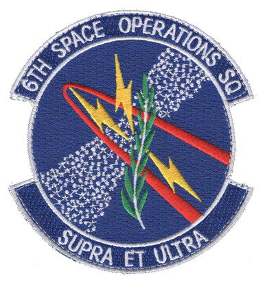 6th Space Operations Squadron Patch Hook And Loop | Squadron Patches ...