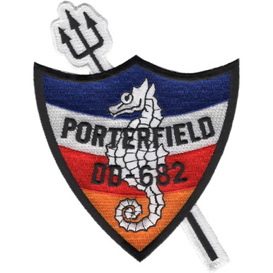 DD-682 USS Porterfield Patchs | Destroyer Patches | Navy Patches ...