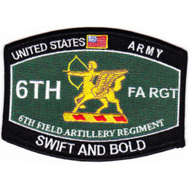 6th Field Artillery Regiment Military Occupational Specity Military MOS ...