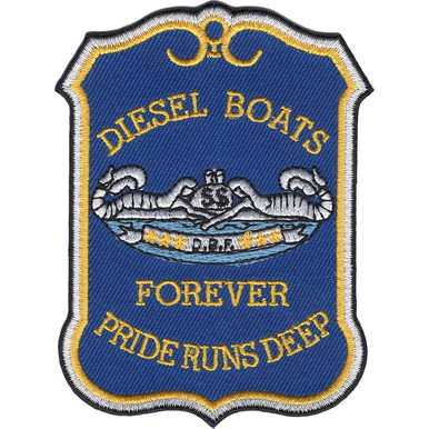 Diesel Boats Forever Patch | Submarine Patches | Navy Patches | Popular ...