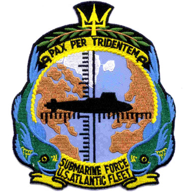 COMSUBLANT Command Atlantic Patch | Submarine Patches | Navy Patches ...