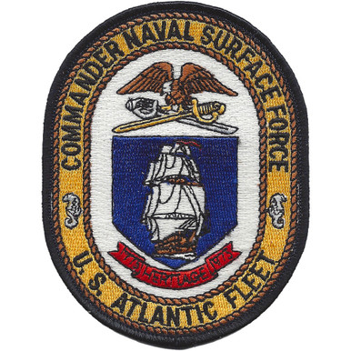 COMNAVSURATLANTFLT Commander Naval Surface Force Patch | Squadron ...