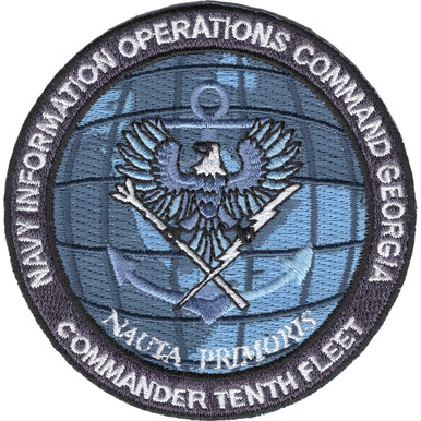 Commander Tenth Fleet Information Operations Command Georgia Patch ...