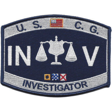 CG-Investigator Patch | Coast Guard Patches | Popular Patch