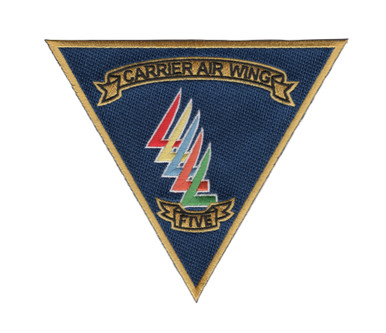 Carrier Air Wing Five CVW-5 Patch | Squadron Patches | Navy Patches ...