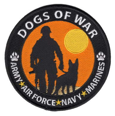 Canine Units Patch Dogs Of War | Combined Forces Patches | Popular Patch