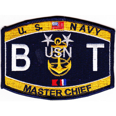 BTCM Master Chief Boilers Mate Patch | Ratings Patches | Navy Patches ...
