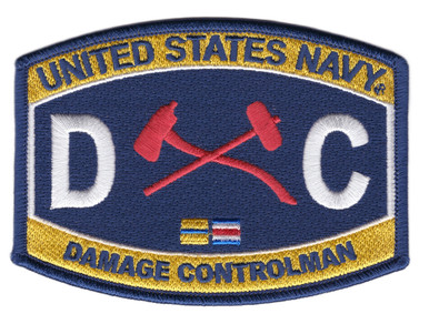Damage Controlman Rating Patch - DC | Ratings Patches | Navy Patches ...