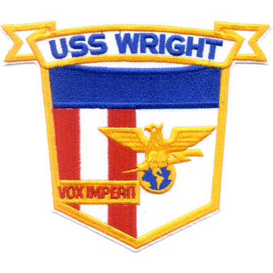 USS Wright Patch | Aircraft Carrier Patches | Navy Patches | Popular Patch