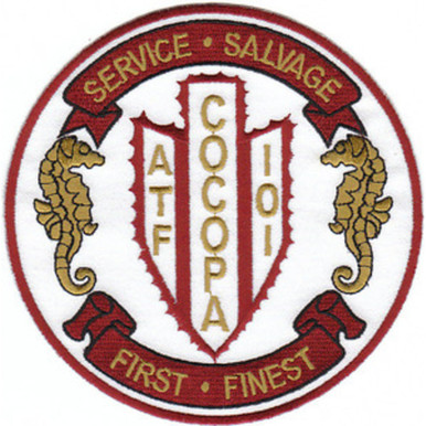 ATF-101 USS Cocopa Patch | Auxiliary Ship Patches | Navy Patches ...