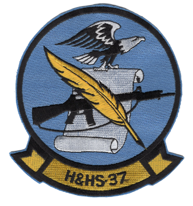 H&HS-37 Helicopter Support Squadron Patch | Squadron Patches | Marine ...