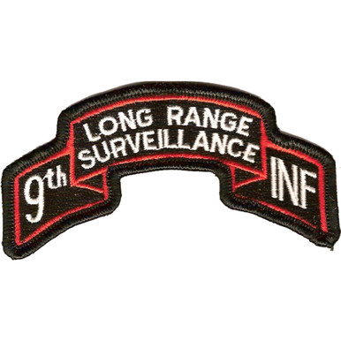 9th Infantry Division Long Range Scroll Patch | Division Patches | Army ...