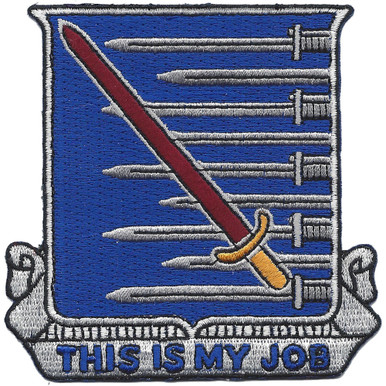 91st Infantry Regiment Patch This Is My Job | Infantry Patches | Army ...