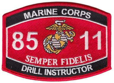 8511 Drill Instructor MOS Patch | MOS Patches | Marine Patches ...