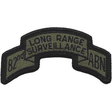 82nd LRS Airborne Infantry OD Green Patch | Airborne Patches | Army ...