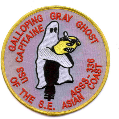 AGSS-336 USS Capitaine Patch | Submarine Patches | Navy Patches ...