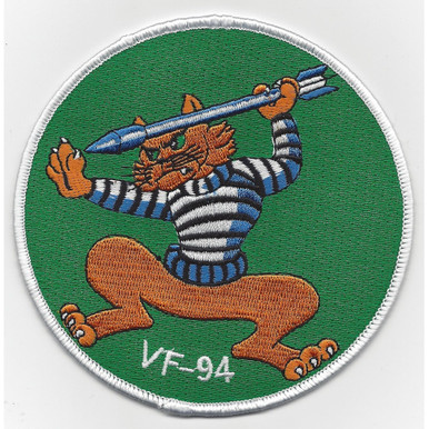 VF-94 Patch-Kitty WWII | Squadron Patches | Navy Patches | Popular Patch