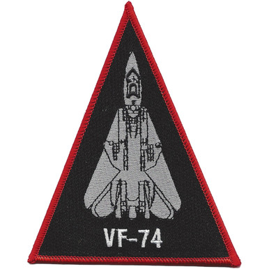 VF-74 Fighter Squadron F-14 Tomcat Patch | Squadron Patches | Navy ...