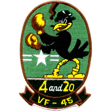 VF-45 Patch Black Birds | Squadron Patches | Navy Patches | Popular Patch