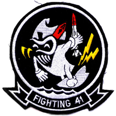 VF-41 Patch Fighting 41 | Squadron Patches | Navy Patches | Popular Patch