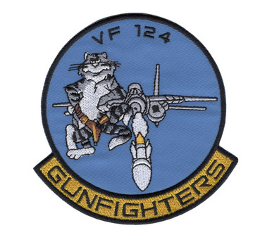 VF-124 Gunfighters Patch - Version C | Squadron Patches | Navy Patches ...