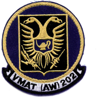 VMAT (Aw)- 202 Patch | Squadron Patches | Marines | Popular Patch