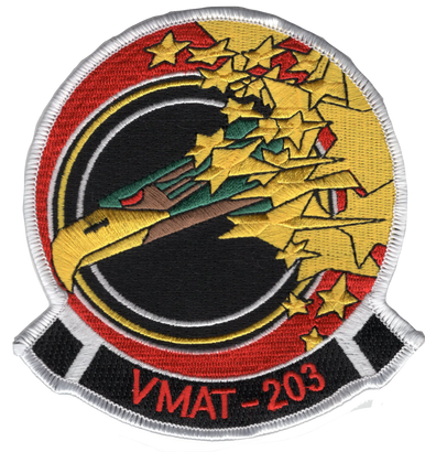 VMAT-203 Squadron Patch | Squadron Patches | Marine Patches | Popular Patch