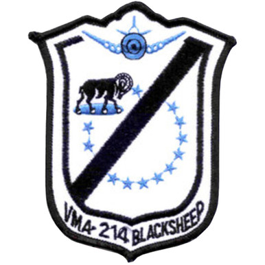 VMA-214 Patch Blacksheep Korean War | Squadron Patches | Marine Patches ...