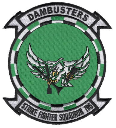 VFA-195 Patch Dambusters | Squadron Patches | Navy Patches | Popular Patch