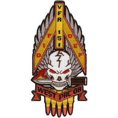 VFA-151 Squadron West Pac 08 Patch | Squadron Patches | Navy Patches ...
