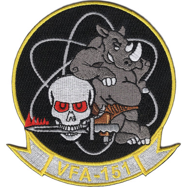 VFA-151 Vigilantes Patch - Rhino Strike Fighter Squadron | Squadron ...