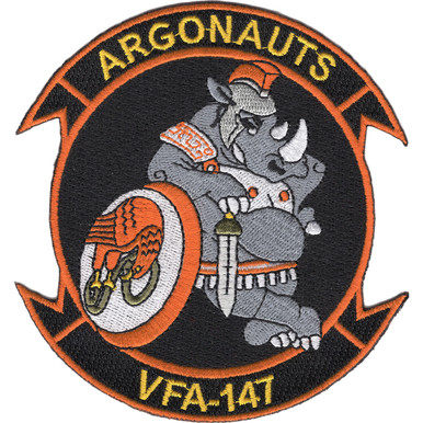 VFA-147 Patch - Strike Fighter Squadron Argonauts Rhino | Squadron ...