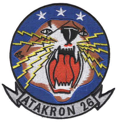 VA-26 Attack Squadron Twenty Six Patch | Squadron Patches | Navy ...