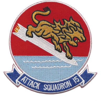VA-15 Navy Attack Squadron Patch | Squadron Patches | Navy Patches ...