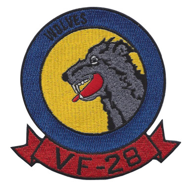 VF-28 Patch Wolves | Squadron Patches | Navy Patches | Popular Patch