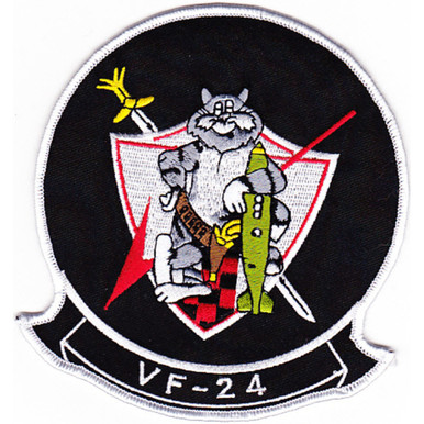 VF-24 Aviation Fighter Squadron Patch | Squadron Patches | Navy Patches ...