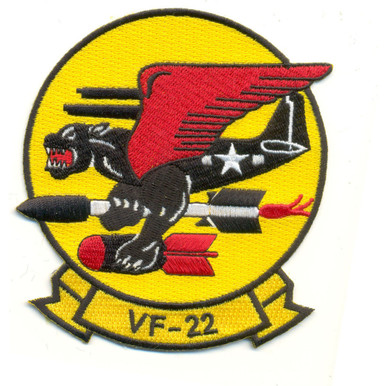 VF-22 Patch Panthers | Squadron Patches | Navy Patches | Popular Patch