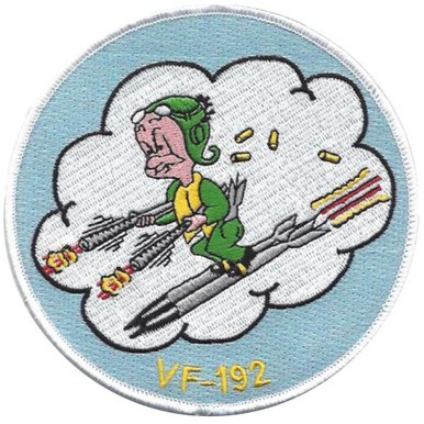 VF-192 Fighter Squadron One Nine Two Patch - Version A | Squadron ...
